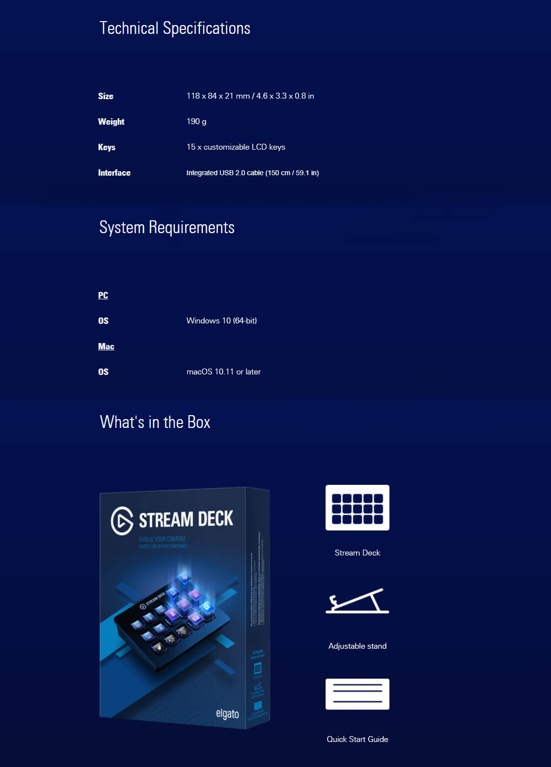 Buy Elgato Stream Deck | Home Media & Streaming | Scorptec Computers
