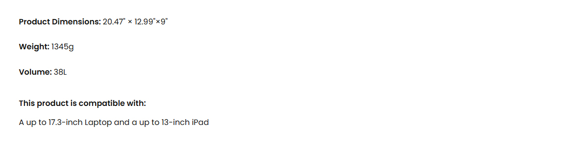 tomtoc Navigator T67 38L Travel Laptop Backpack | Scorptec Computers