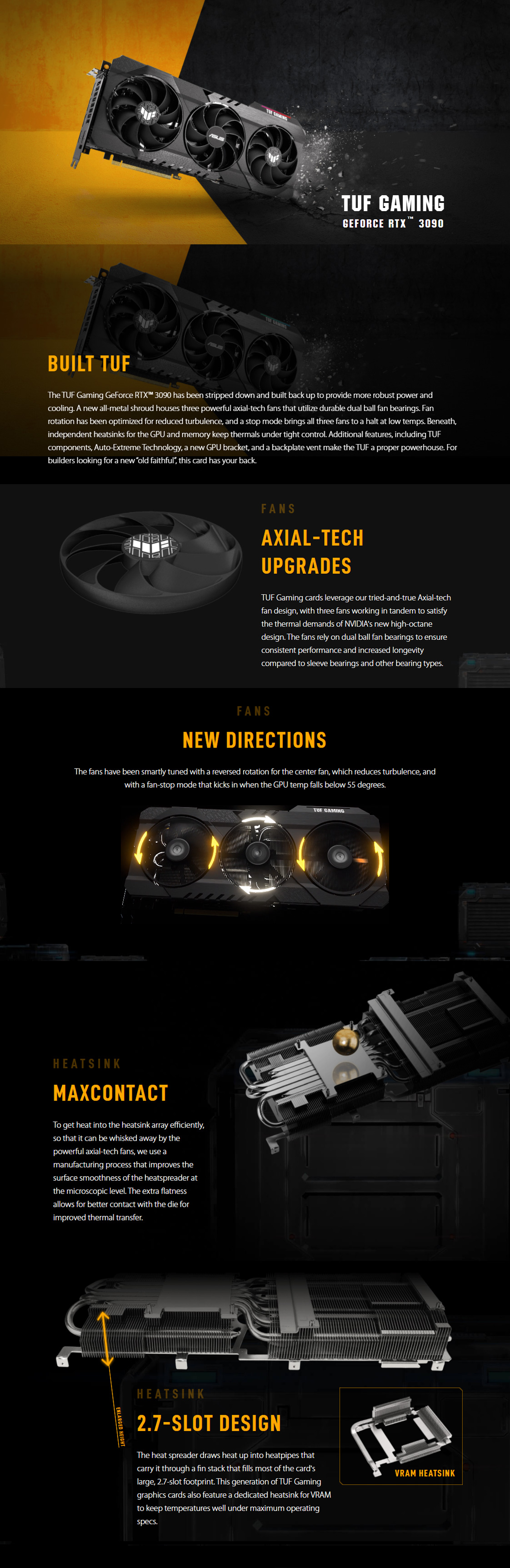 Buy ASUS TUF Gaming GeForce RTX 3090 OC, 24GB | Graphics Cards ...