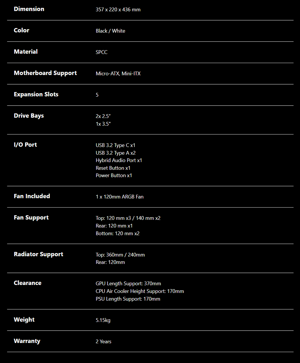 XPG VALOR MESH NANO Micro ATX Case, Mesh Side Panels, NO PSU | Scorptec ...